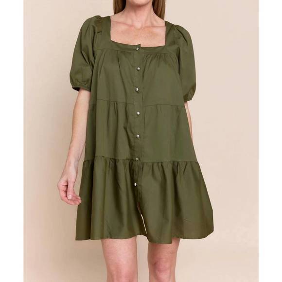 SOFIA COLLECTIONS | Dresses | New Sofia Collections Ginevra Dress In Army Green | Poshmark